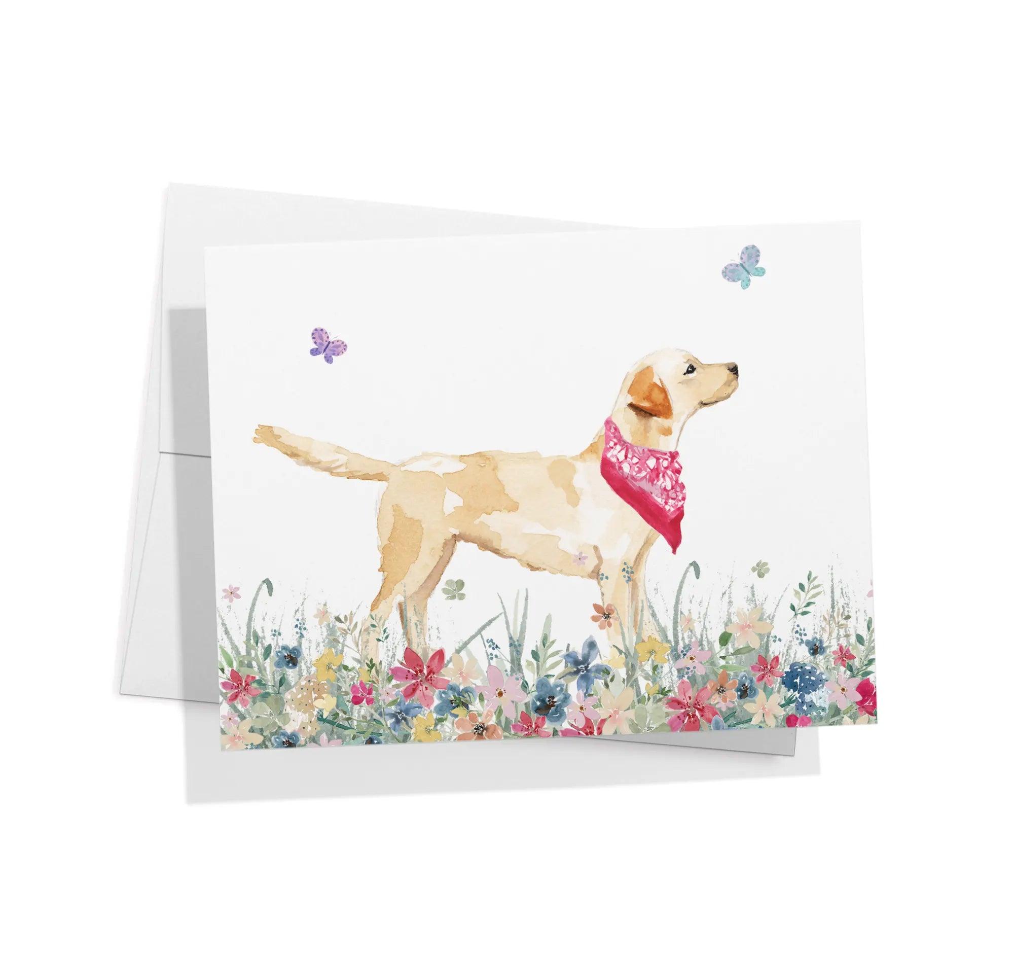 Labrador Retriever Note Card Set – Dog Lovers’ Favorite